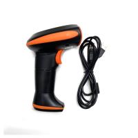 China Orange Handheld Barcode Reader With Multi Language for sale