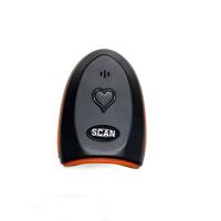 China Orange Handheld Barcode Reader With Multi Language for sale