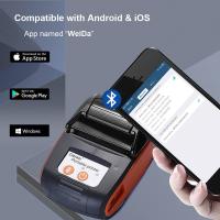 China 58mm Mini Portable Mobile WiFi Thermal Printer With Free Sdk PT-210 for sale