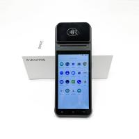 China POS NFC Android Mobile POS Terminal With Label Or Receipt Printer for sale