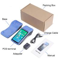 China Handheld POS Terminal With Charging Base Android OS for sale