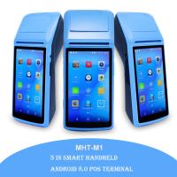 China Handheld POS Terminal With Charging Base Android OS for sale