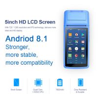 China Handheld POS Terminal With Charging Base Android OS for sale