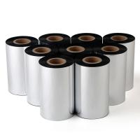 China Resin Satin Roll Machine Colorful Thermal Printable Resin Coated Ribbon Printer Typewriter for sale