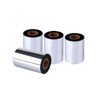 China Resin Satin Roll Machine Colorful Thermal Printable Resin Coated Ribbon Printer Typewriter for sale