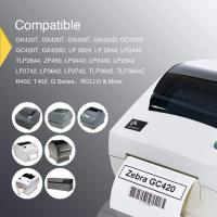 China 3 Proof Thermal Label Sticker For Store Restaurant Waterproof Sticker for sale