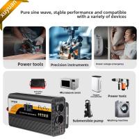 China Edge Pure Sine Wave Inverter 12V/24V to 220V European Gauge Outdoor Vehicle Converter 3000W High Power China for sale