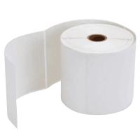 China Polypropylene Sticky Label Roll 120mm Self Adhesive Shipping Labels for sale