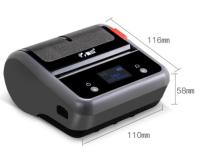 China Handheld Barcode Label Printing Machine 75mm Thermal Label Sticker Printer for sale