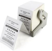 China Oil Proof Sticky Label Roll A6 4x6 Shipping Label Paper for sale