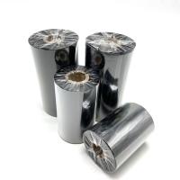 China Brother Black Thermal Transfer Ribbon Wax Resin Ribbon 110mmx300mtr for sale