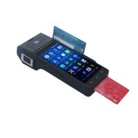 China Android Mobile Biometric Portable POS Billing 4G Nfc Handheld Terminal With Printer for sale