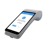 China Android Mobile Biometric Portable POS Billing 4G Nfc Handheld Terminal With Printer for sale