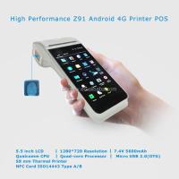 China 5.5 Inch Touch Screen PDA NFC Android Mobile Handheld POS Terminal Mini POS System Z91 for sale