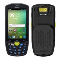 China Android 9 Wifi 4G Barcode Scanner Pistol Grip NFC Reader 4500mah for sale
