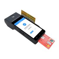 China Z90 Restaurant Payment Billing Device Mobile 4G Android Card Reader POS Terminal Machine With Printer for sale