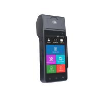 China Z90 Restaurant Payment Billing Device Mobile 4G Android Card Reader POS Terminal Machine With Printer for sale