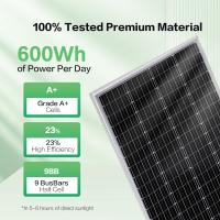 China 120W Monocrystalline Solar Panel 12V Off Grid Power for RV Campervan Boat Caravan for sale