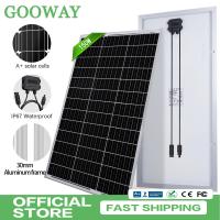 China 150W Monocrystalline Solar Panel 12V Off Grid Power for RV Campervan Boat Caravan Motorhome for sale