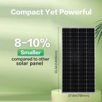 China 200W 12V Monocrystalline Solar Panel High Efficiency Off Grid for RV Campervan Boat Caravan Motorhome for sale
