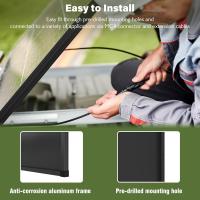China 200W Monocrystalline Solar Panel 23% Efficiency Off Grid for RV Boat Caravan for sale
