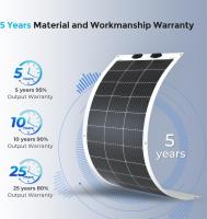 China 100W Flexible Solar Panel 12V for Caravan RV Boat Cabin Home Camper Van Shed for sale
