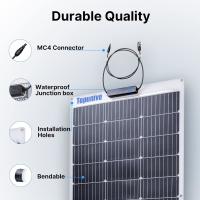 China 100W Flexible Solar Panel 12V for Caravan RV Boat Cabin Home Camper Van Shed for sale
