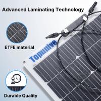 China 100W Flexible Solar Panel 12V for Caravan RV Boat Cabin Home Camper Van Shed for sale