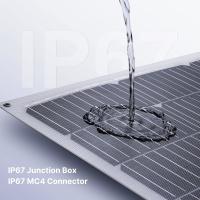 China 100W Flexible Solar Panel 12V for Caravan RV Boat Cabin Home Camper Van Shed for sale