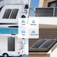 China 120W Flexible Solar Panel 12V Monocrystalline for RV Boat Marine Caravan Campervan for sale