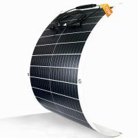 China 170W 200W Flexible Solar Panel 12V for Caravan RV Boat Camper Van Marine Shed for sale