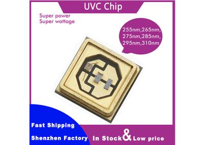 China High quality sterilizationl use 265nm 280nm 275nm deep uv 3535 UVC LED Chip for sale