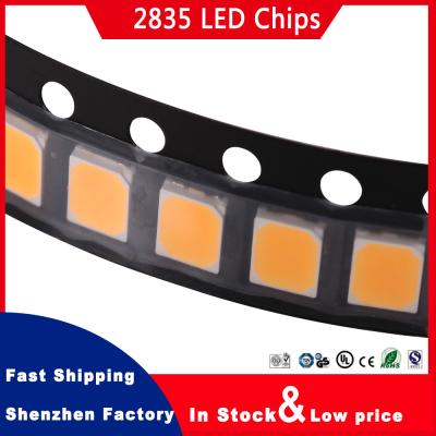 China Factory Direct Price Cold White 9000k LED Beads 2835 SMD LED Chip 2835  White Lighting SMD LED Diode for sale