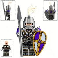 China Lego Compatible Castle Lion Knight / Medieval Castle Knight Themed Custom Minifigures Army Builder Pack for sale