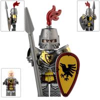China Lego Compatible Castle Lion Knight / Medieval Castle Knight Themed Custom Minifigures Army Builder Pack for sale