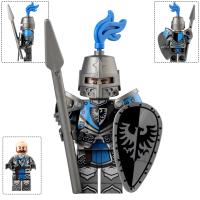 China Lego Compatible Castle Lion Knight / Medieval Castle Knight Themed Custom Minifigures Army Builder Pack for sale