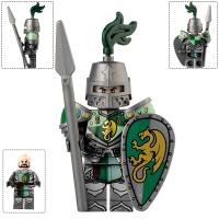 China Lego Compatible Castle Lion Knight / Medieval Castle Knight Themed Custom Minifigures Army Builder Pack for sale