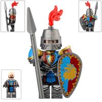 China Lego Compatible Castle Lion Knight / Medieval Castle Knight Themed Custom Minifigures Army Builder Pack for sale