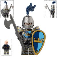 China Lego Compatible Castle Lion Knight / Medieval Castle Knight Themed Custom Minifigures Army Builder Pack for sale
