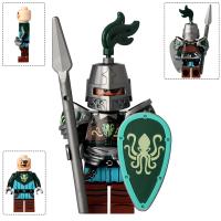 China Lego Compatible Castle Lion Knight / Medieval Castle Knight Themed Custom Minifigures Army Builder Pack for sale