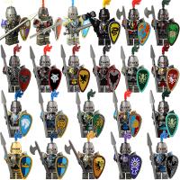 China Lego Compatible Castle Lion Knight / Medieval Castle Knight Themed Custom Minifigures Army Builder Pack for sale