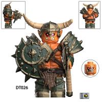 China Orc Soldiers Building Blocks Battle Pack Medieval Castle Warrior Collection for sale