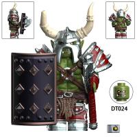 China Orc Soldiers Building Blocks Battle Pack Medieval Castle Warrior Collection for sale