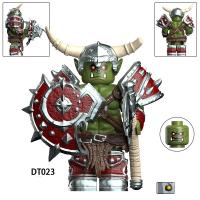 China Orc Soldiers Building Blocks Battle Pack Medieval Castle Warrior Collection for sale