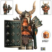 China Orc Soldiers Building Blocks Battle Pack Medieval Castle Warrior Collection for sale