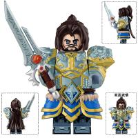 China Warcraft Medieval Knight Figures Stormwind City Medieval Castle Alliance Soldiers Pack for sale