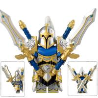 China Warcraft Medieval Knight Figures Stormwind City Medieval Castle Alliance Soldiers Pack for sale
