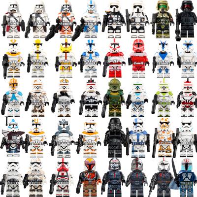 China ARC Clone Trooper Major brand  Compatible Star Wars Characters Minifigures ABS Compatible Set for sale