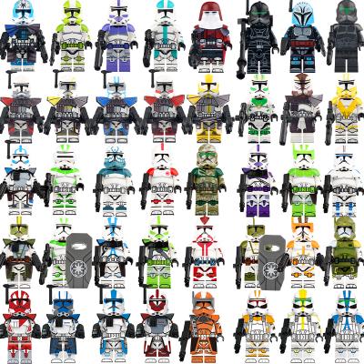 China Mimban Stormtrooper Star Wars Custom Minifigures ABS Compatible Collection for sale