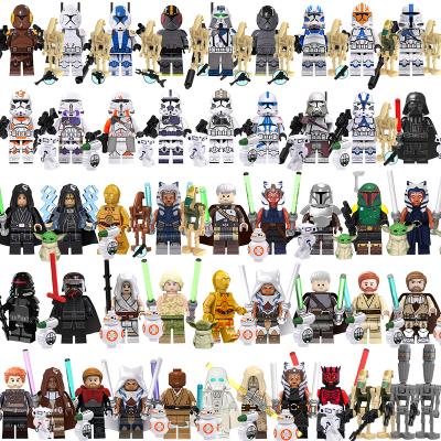 China Cal Kestis / Obi-Wan Kenobi / Ahsoka Tano Minifigure Custom Star Wars Building Blocks Set for sale